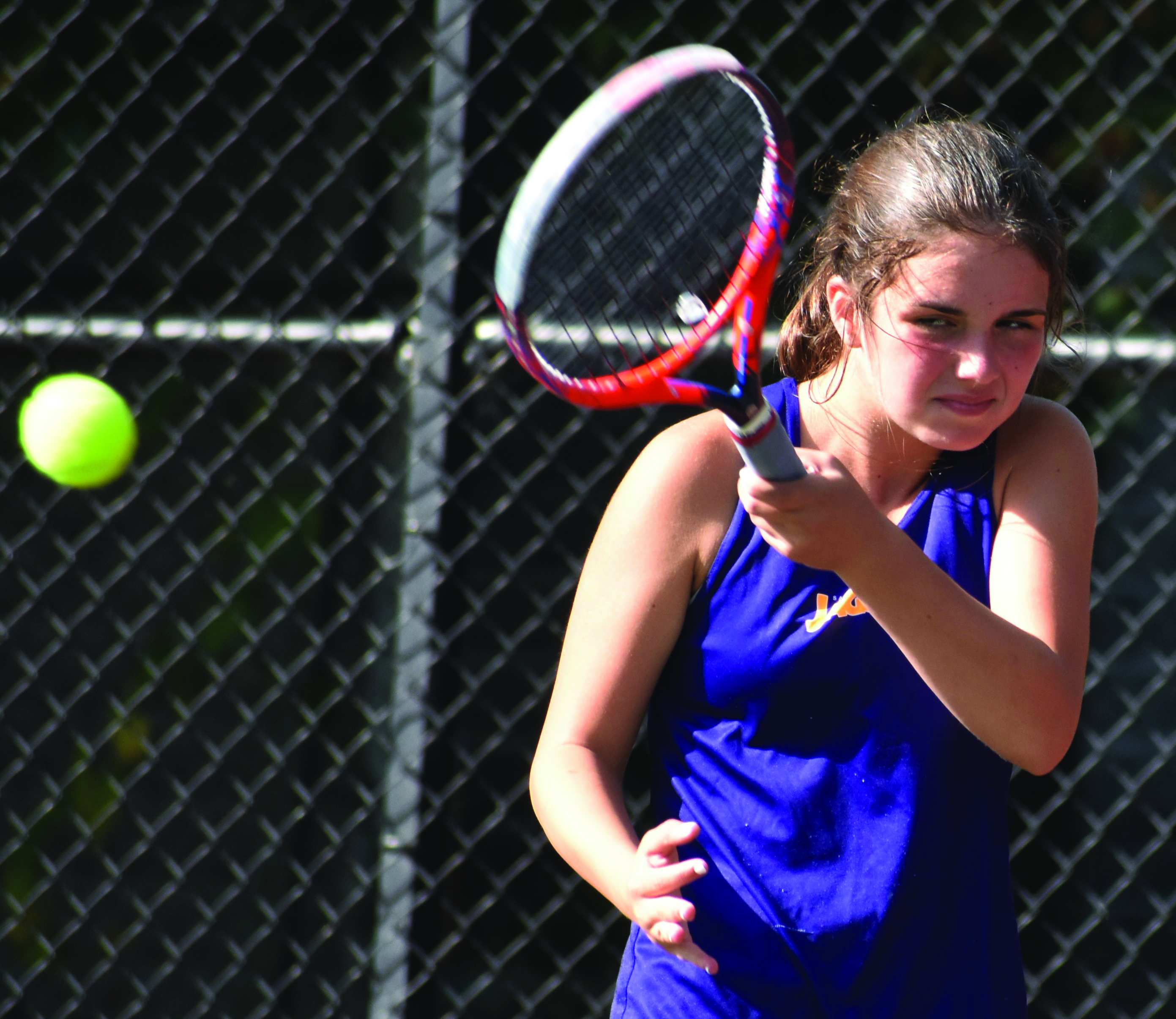 Playing tennis at Impett Park - The West Park Times