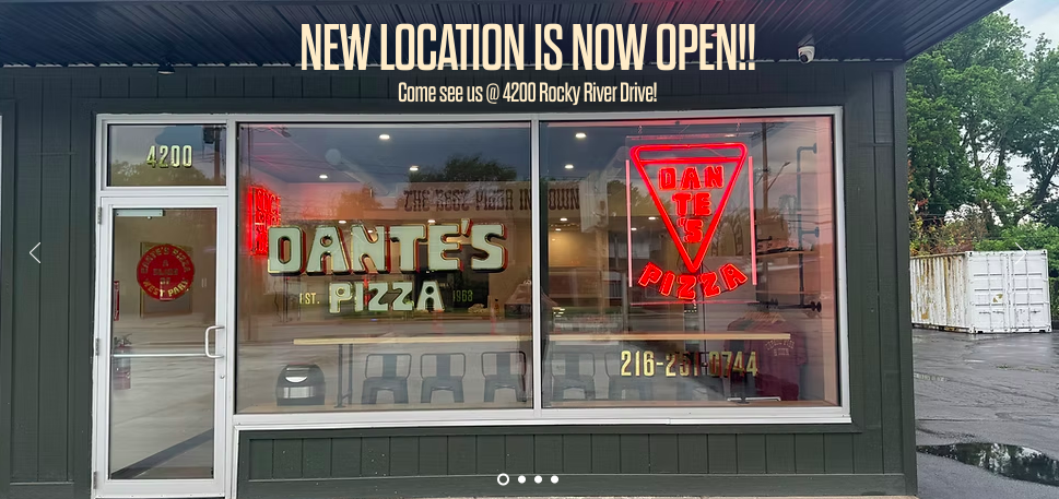 Dante's New Location Now Open! - The West Park Times